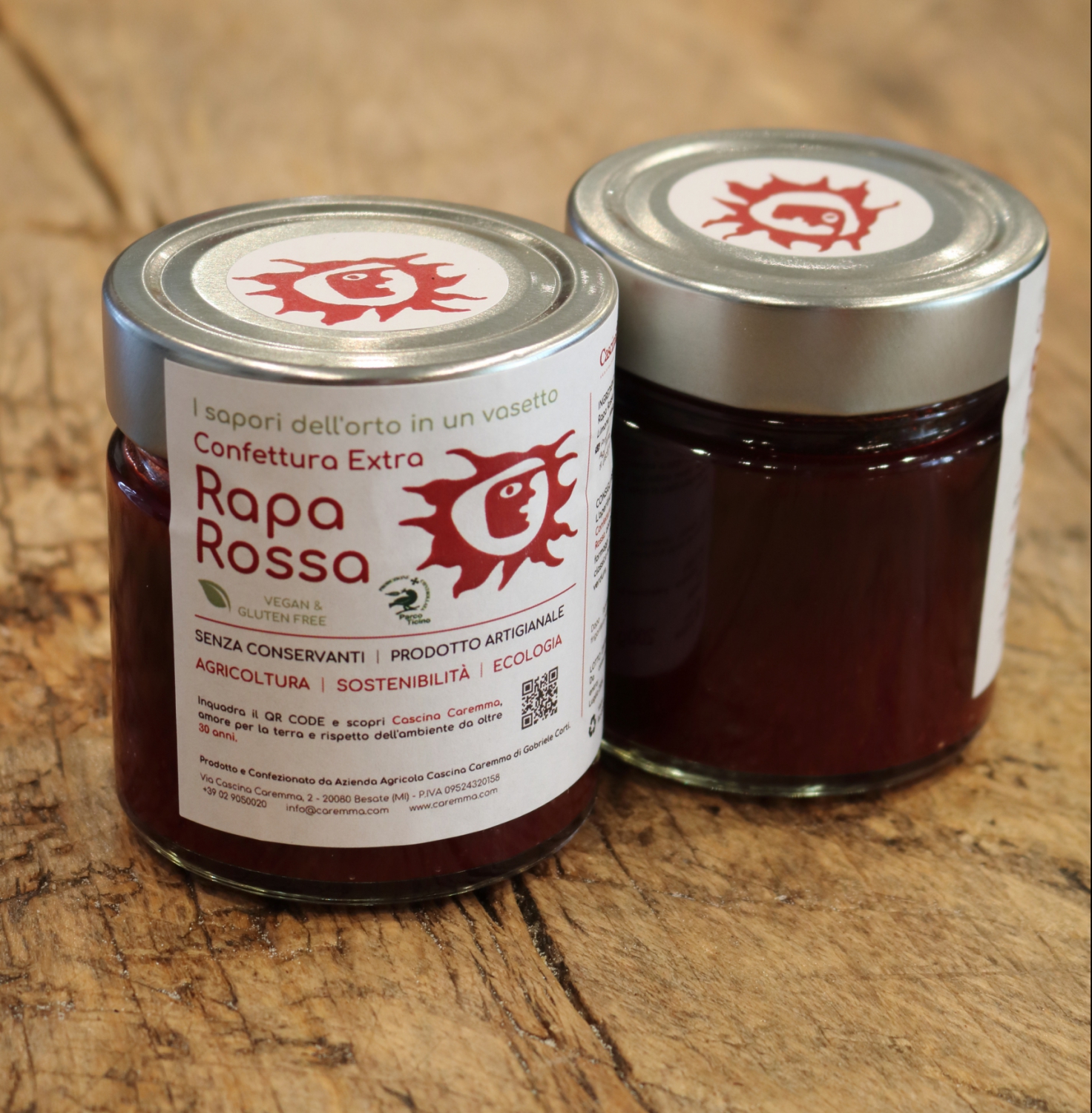 Confettura Extra di Rapa Rossa - Cascina Caremma